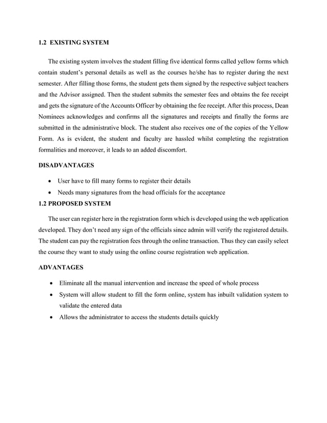 Online course register system project report.pdf