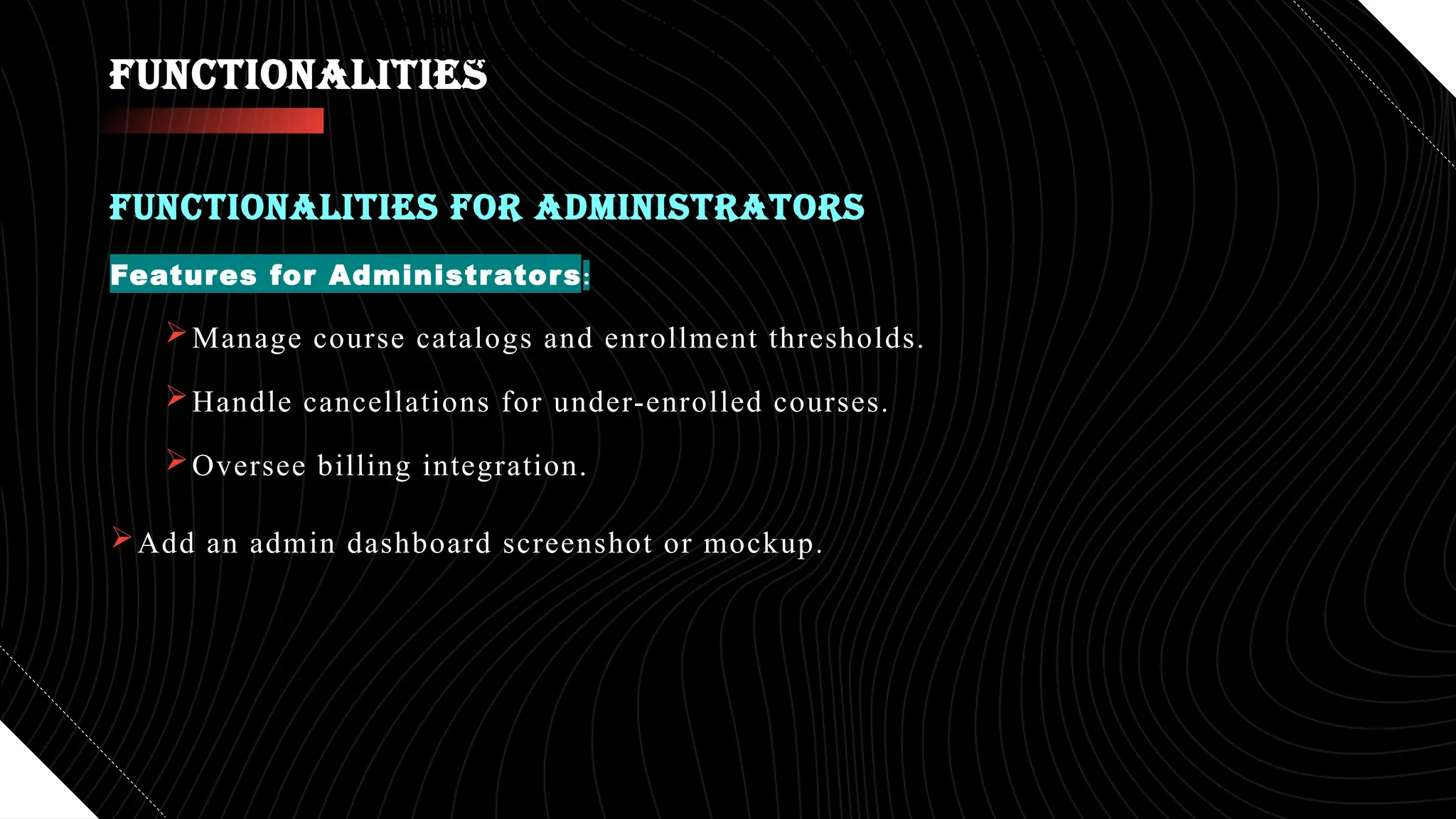 Streamlined Online Course Registration System | PPTX