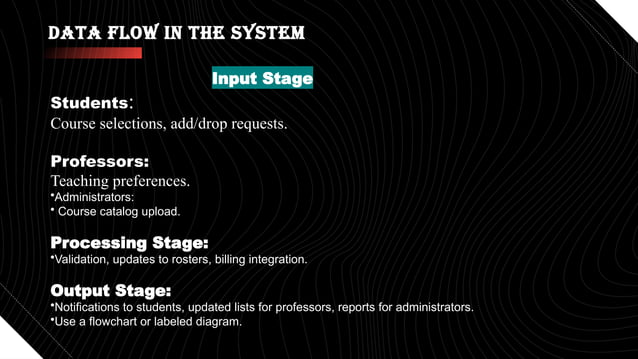 Streamlined Online Course Registration System | PPT