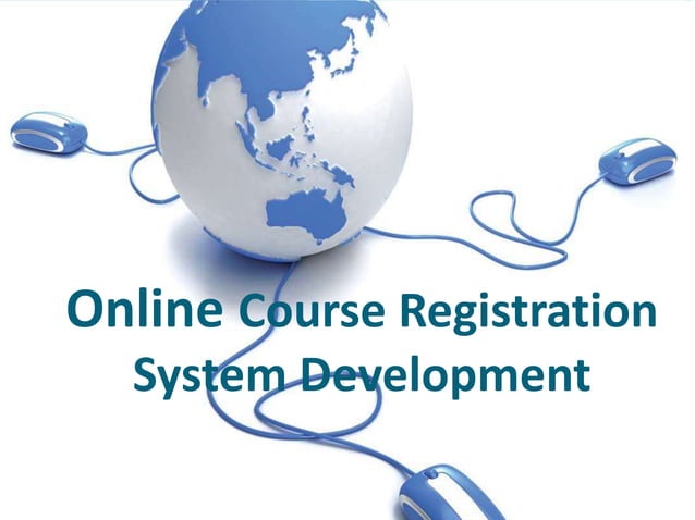 Online course registration system development software engineering ...