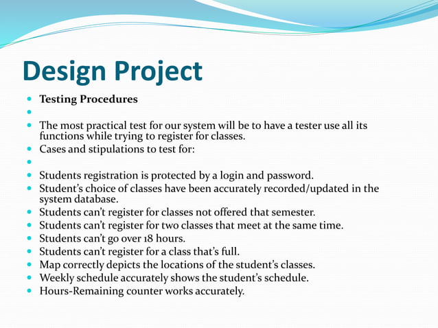 Online course registration system development software engineering ...