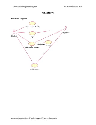 Online course reservation system | DOCX