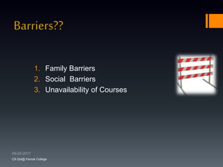Online courses and academic websites | PPTX