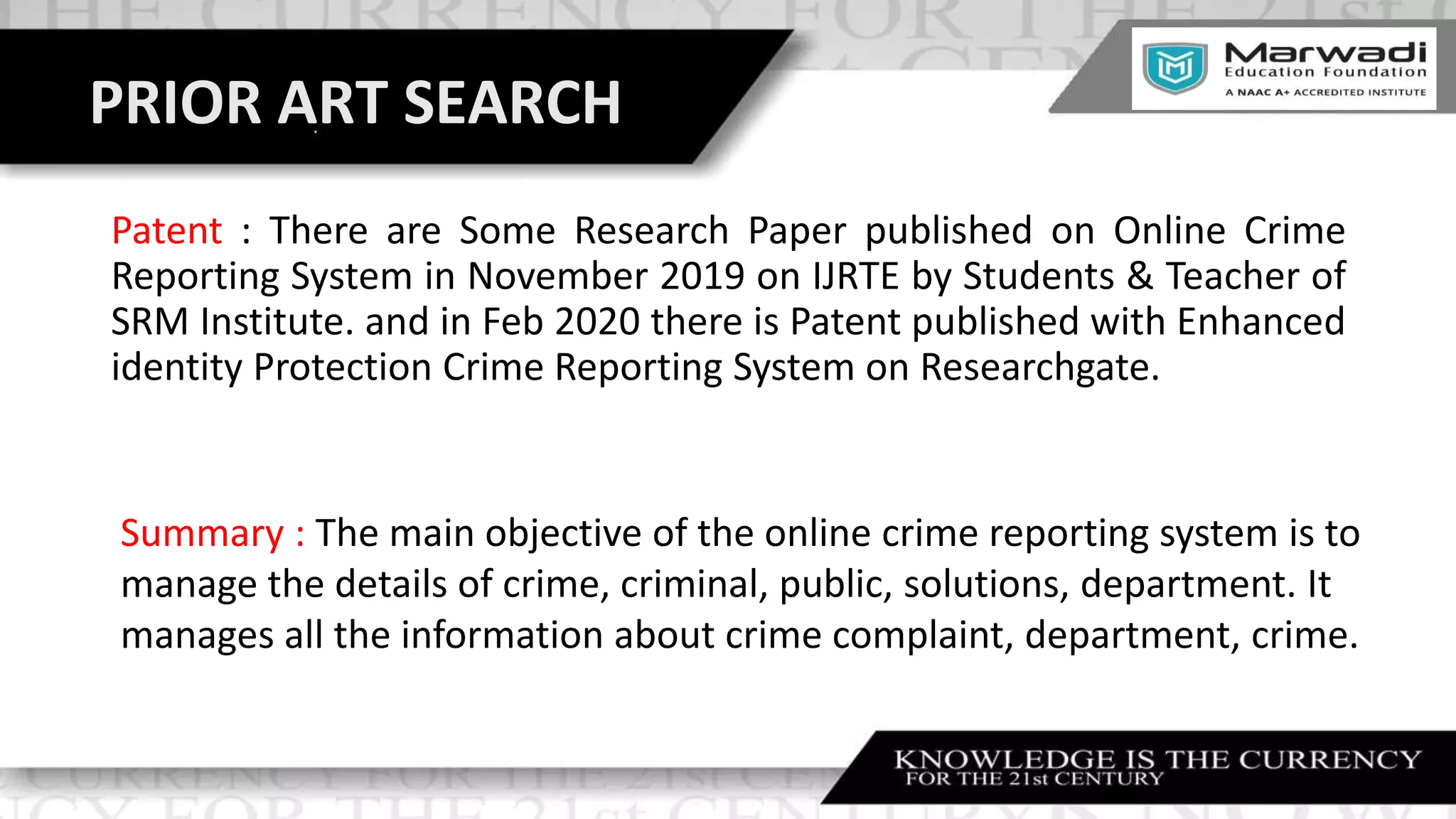 Online Crime Reporting System Presentation.pptx