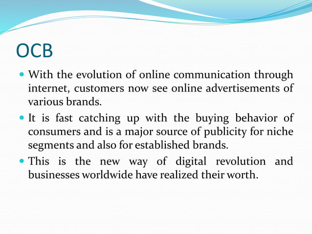 Online customer behavior:Consumer behavior on the Internet: Basics ...
