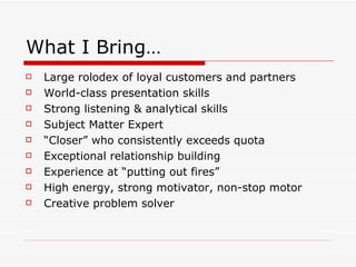 Online CV - Keith Magee | PPT