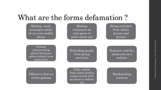 Online defamation | PPTX
