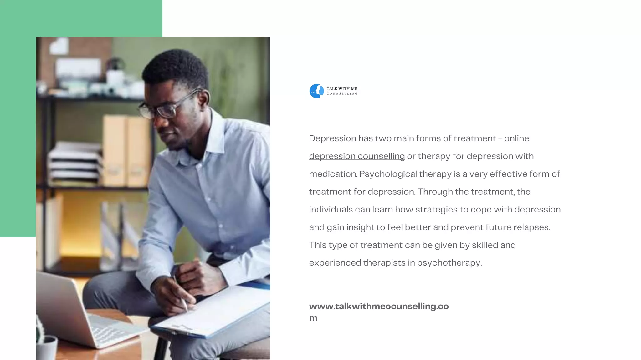Online Depression Counselling Does It Really Help In Improving The ...