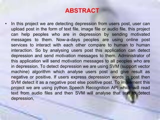 Online Depression Detection.ppt