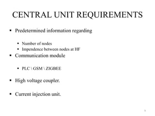 Online detection and locating of faulty nodes using | PPTX
