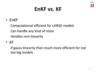 Online deterministic models updating with EnKf | PDF