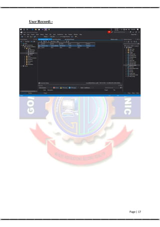Online diagnostic lab booking system project report | DOCX