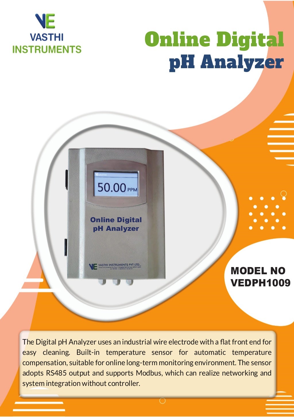 Online digital PH Analyzer | PDF