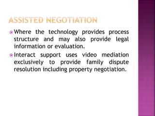 Online dispute resolution | PPTX