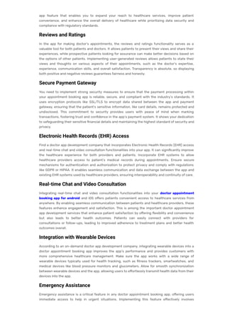 Online Doctor Appointment App Development Process, Benefits, Features ...