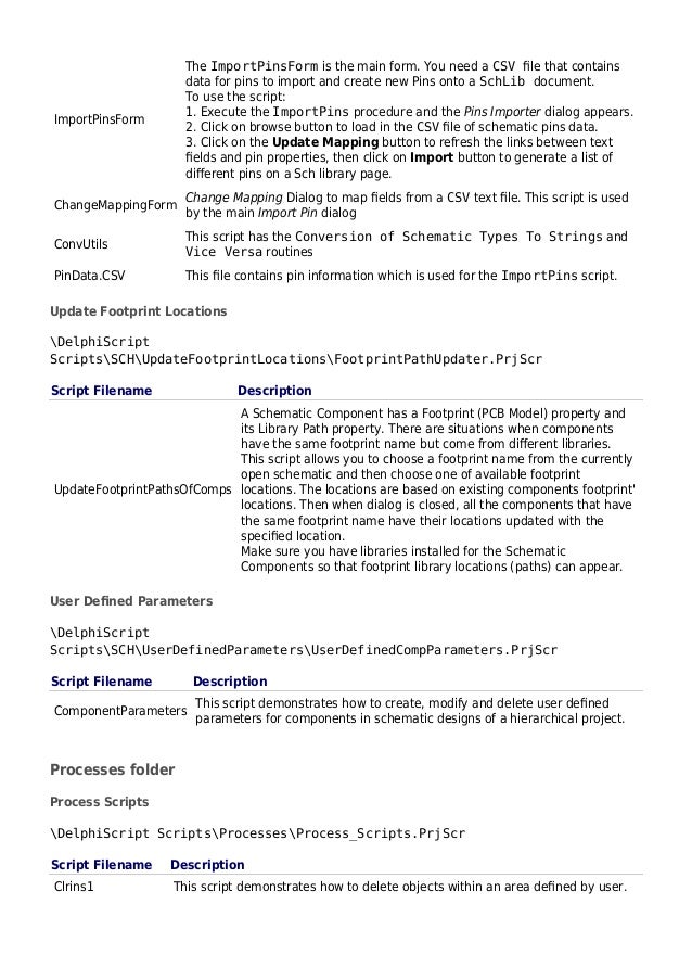 Altium script examples reference | PDF