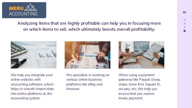 ACCOUNTING FOR ONLINE E-COMMERCE| MERU ACCOUNTING | PPTX