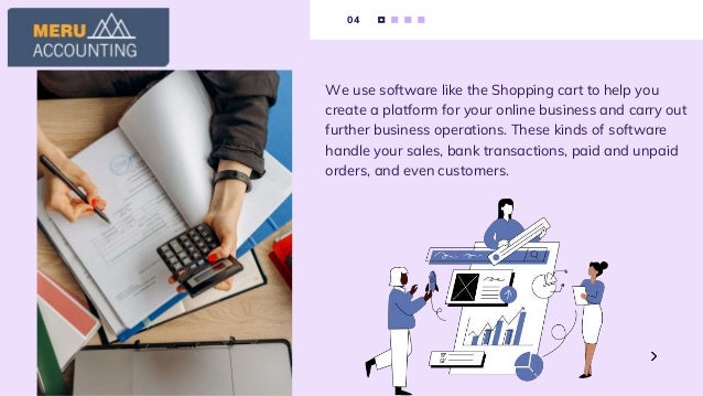 ACCOUNTING FOR ONLINE E-COMMERCE| MERU ACCOUNTING | PPTX