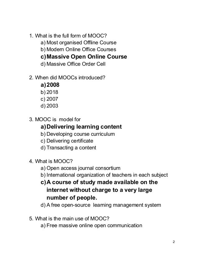 Online e learning platforms(mcq) | PDF