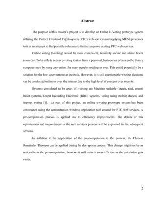 Online e voting | PDF