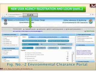 Online EC application submission process by Dr. RL Meena | PDF