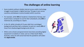 Online Education - A Global Perspective | PPTX