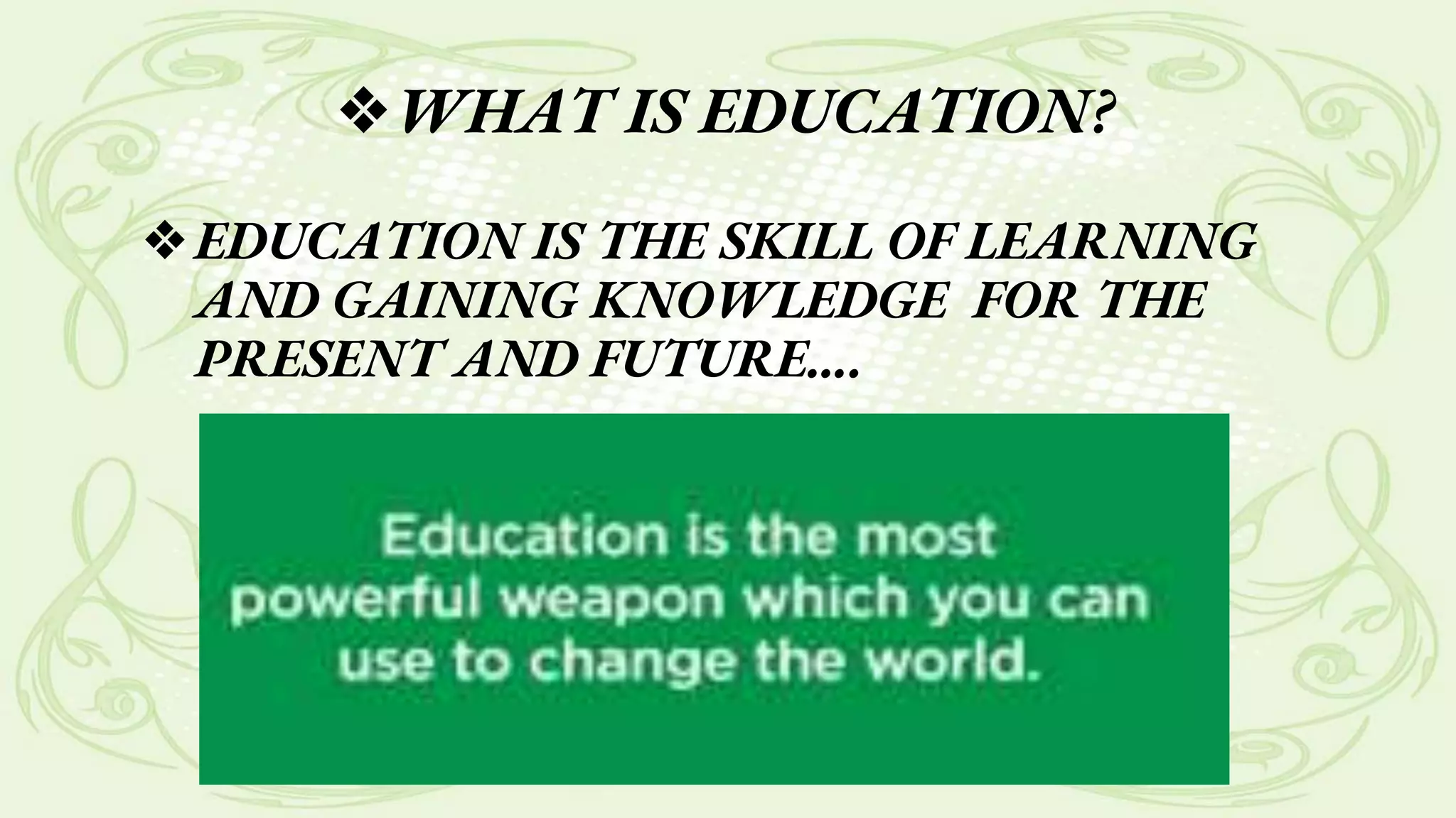 Online education (1) | PPTX
