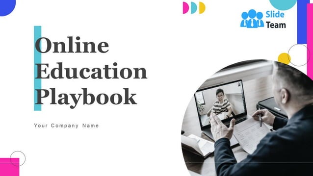Online Education Playbook Powerpoint Presentation Slides | PPT
