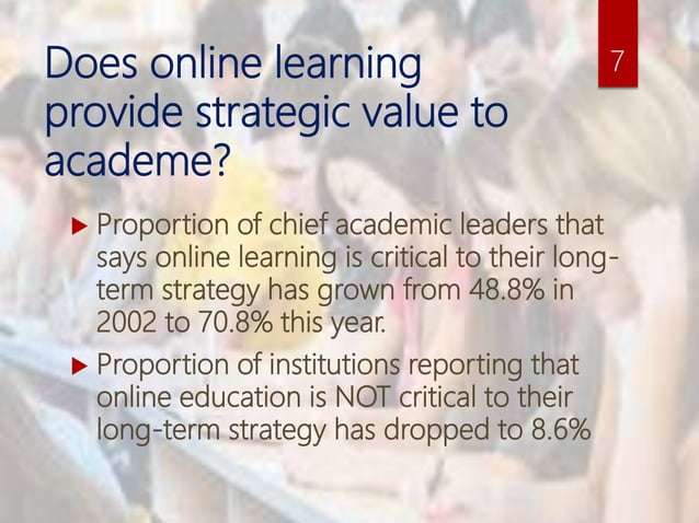 Challenges of Online Education | PPTX | Internet | Computing
