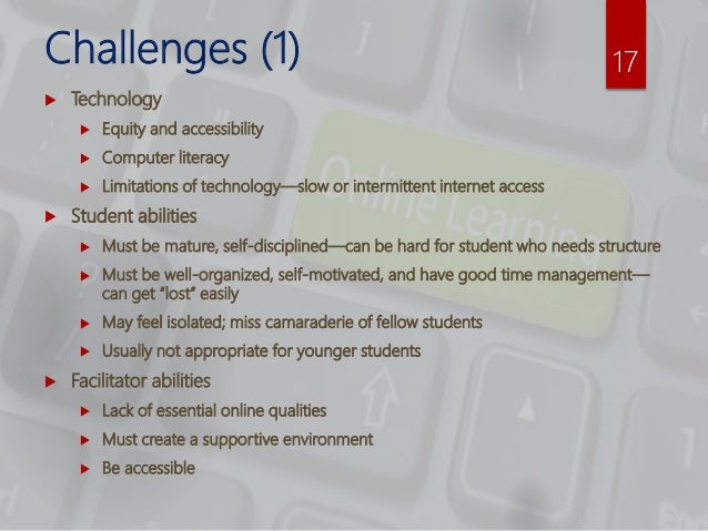 Challenges of Online Education