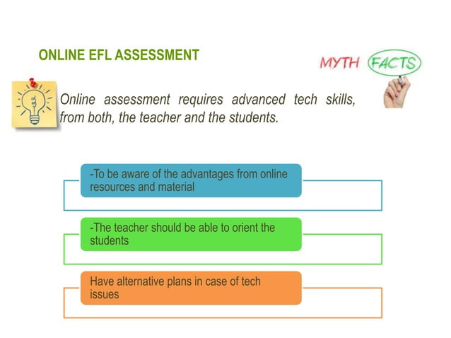 Online efl assessment | PPT