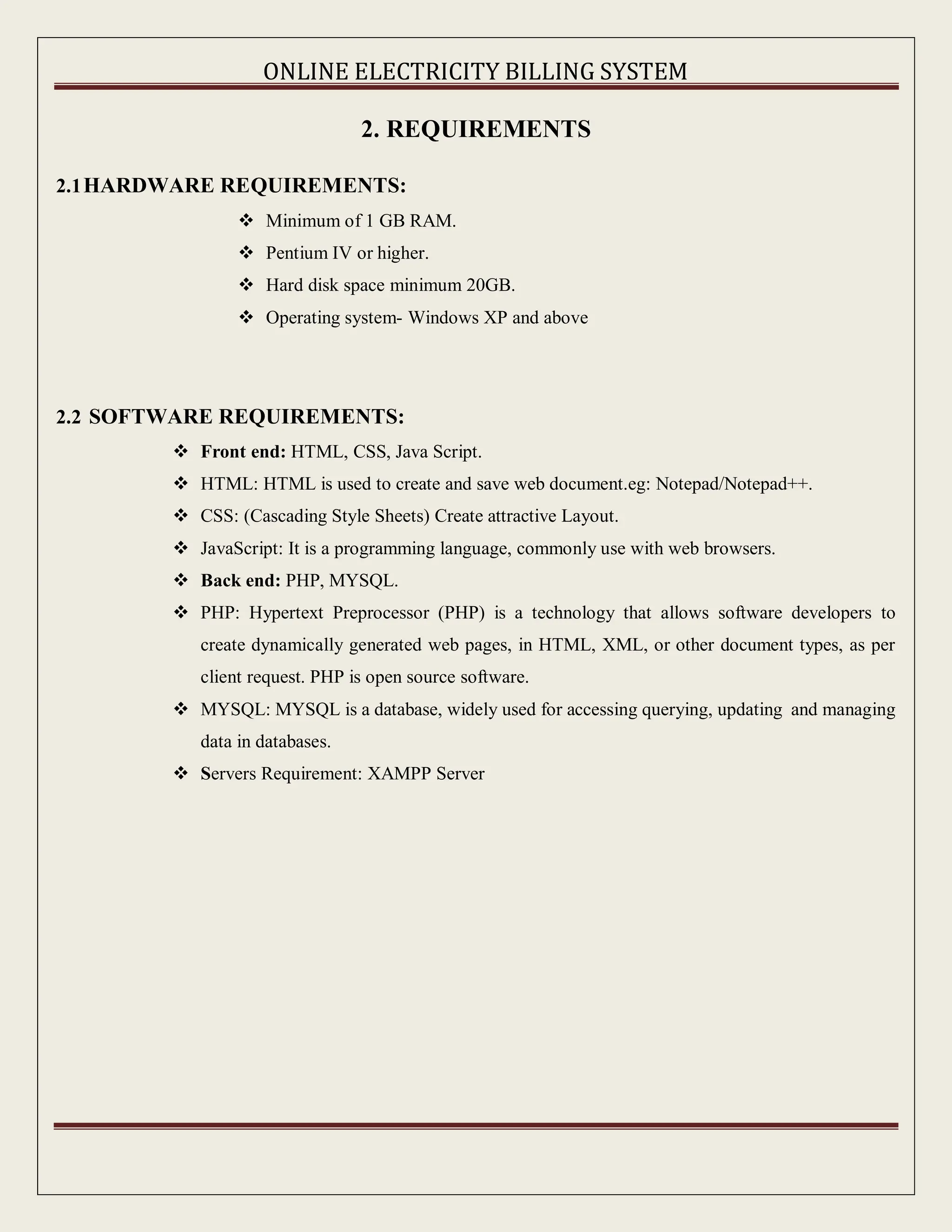 Online electricity billing project report..pdf