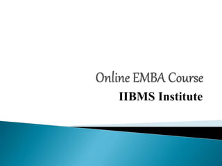 Online EMBA Course.pptx
