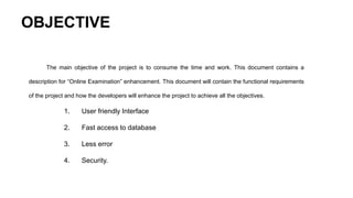 Online Examination system mini project -1.ppt