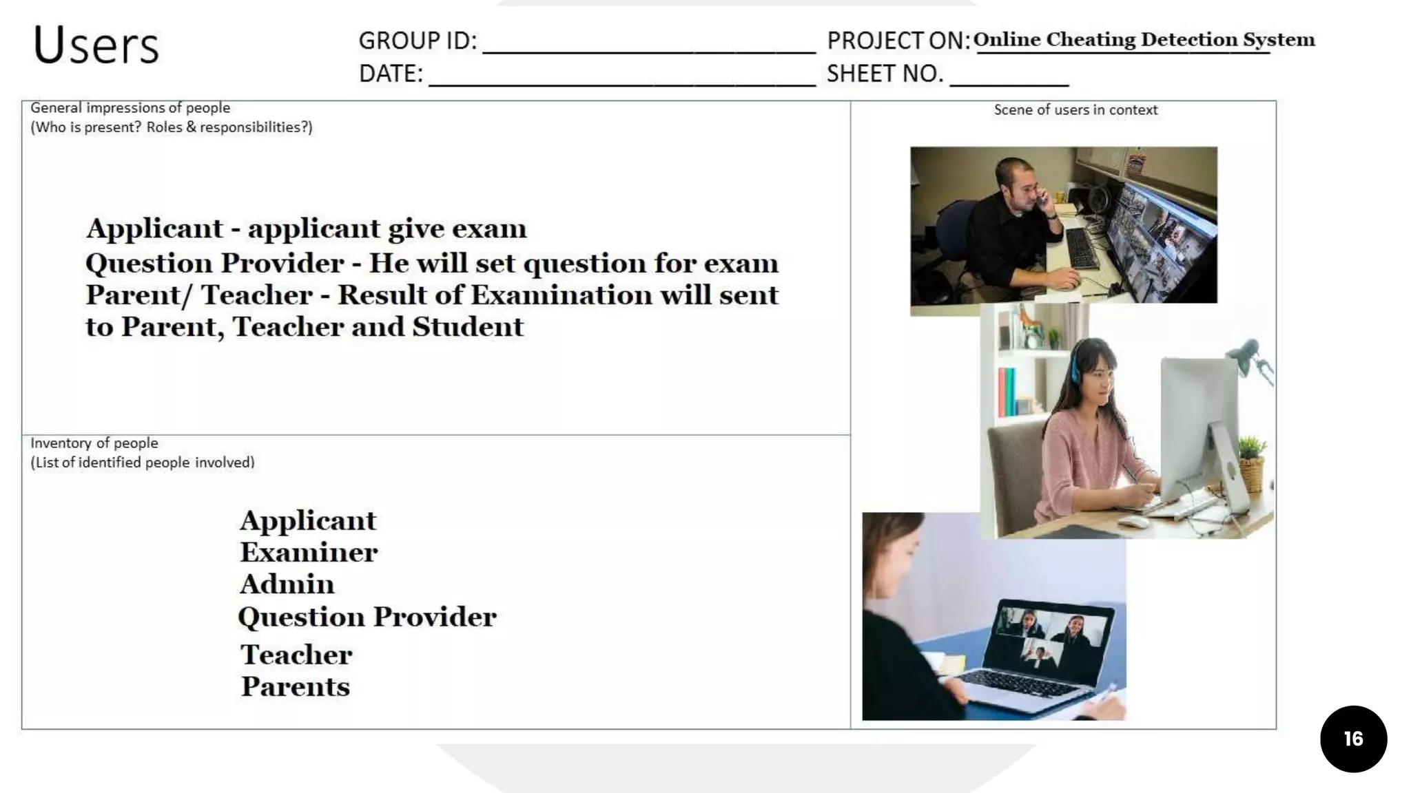 Online Exam Cheating Detection | PPTX
