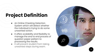 Online Exam Cheating Detection | PPTX