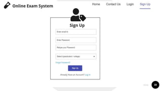 Online Exam Cheating Detection | PPTX