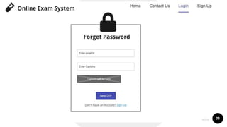 Online Exam Cheating Detection | PPTX