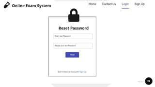 Online Exam Cheating Detection | PPTX