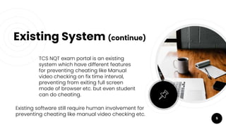 Online Exam Cheating Detection | PPTX