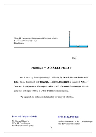 Online examination | DOC