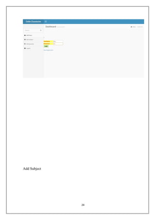 Online examination | DOC