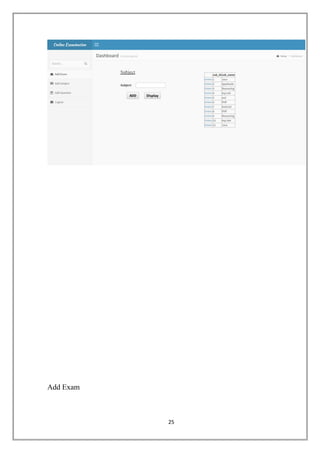 Online examination | DOC