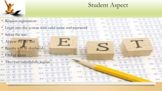 Online examination ppt | PPTX