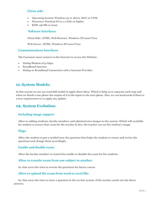 Online examination system | PDF