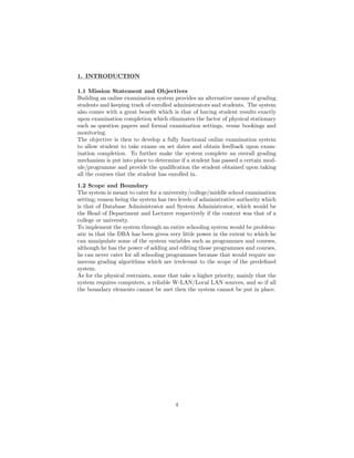 Online examination system Documentation | PDF