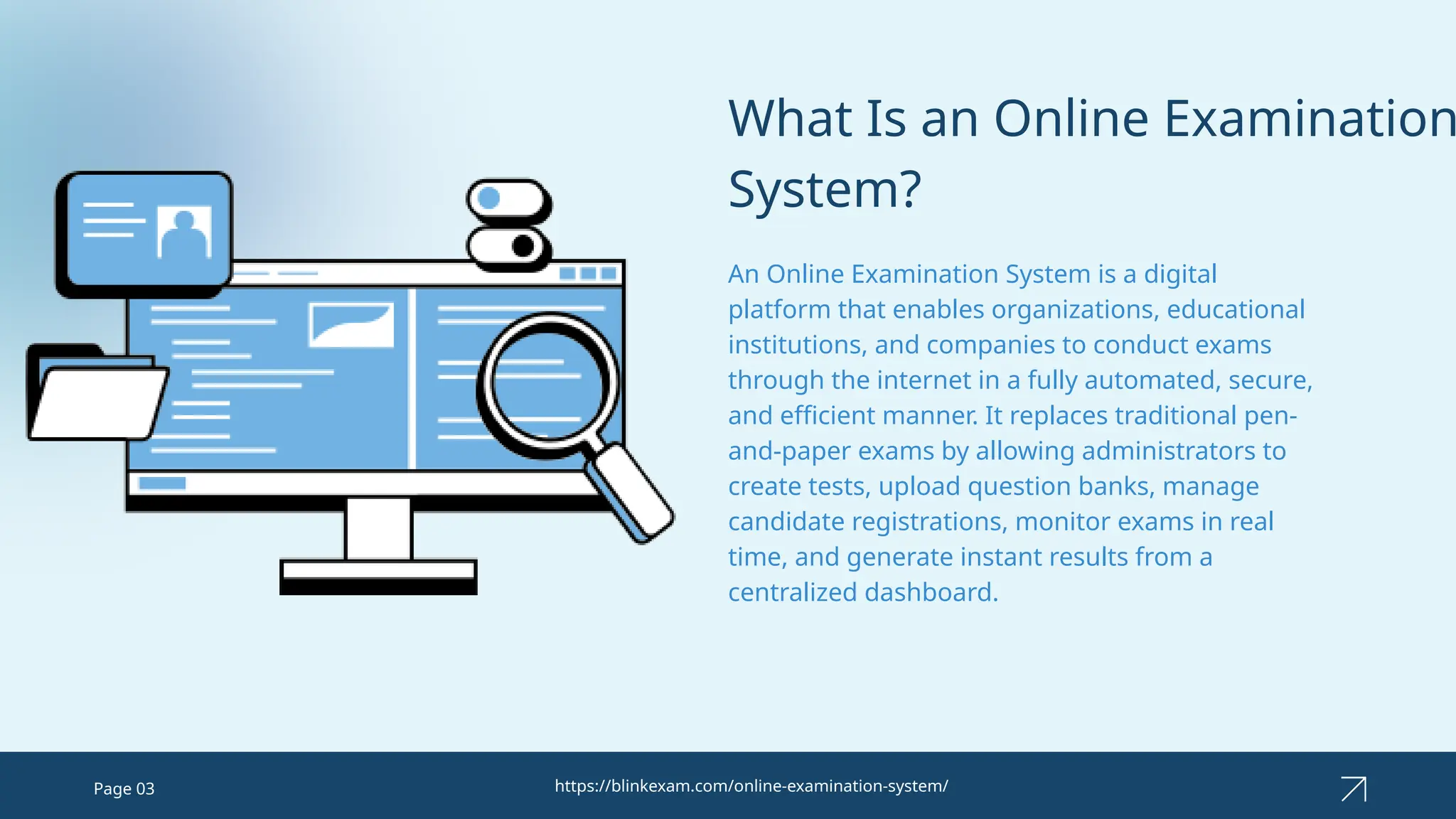 Online Examination System: A Complete Digital Assessment Solution | PPTX