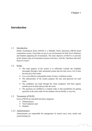 Online examination system | PDF