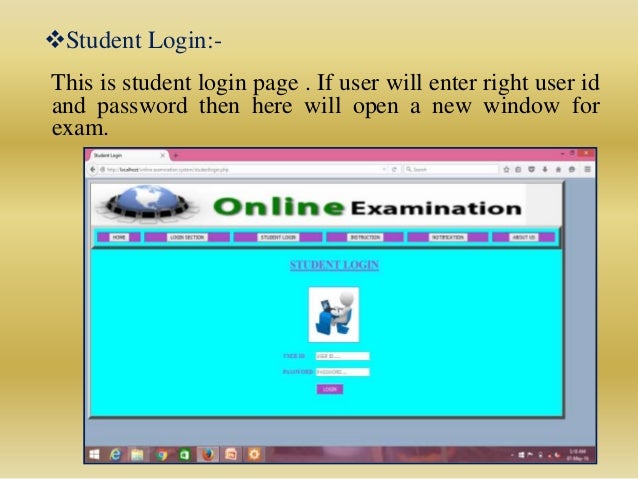 Exam Net Login