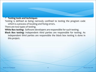 Online examination system of open and distance education kunti | PPT